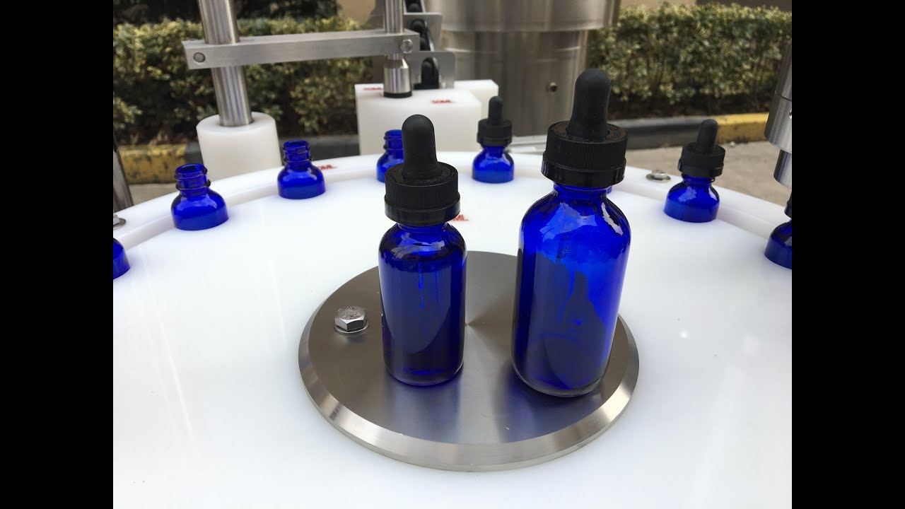 CX-GFT 30ml cbd oil filling capping machine,tincture filling capping ...