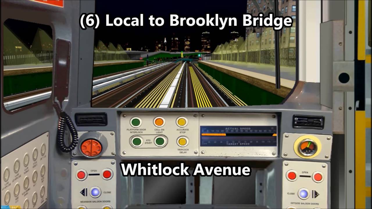 OpenBVE London Underground 1996 Stock | 6 Train - YouTube