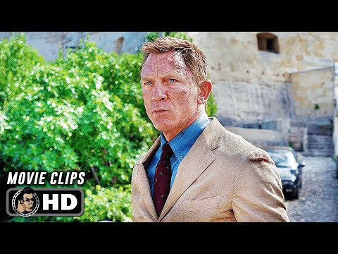 NO TIME TO DIE CLIP COMPILATION (2021) James Bond, Daniel Craig