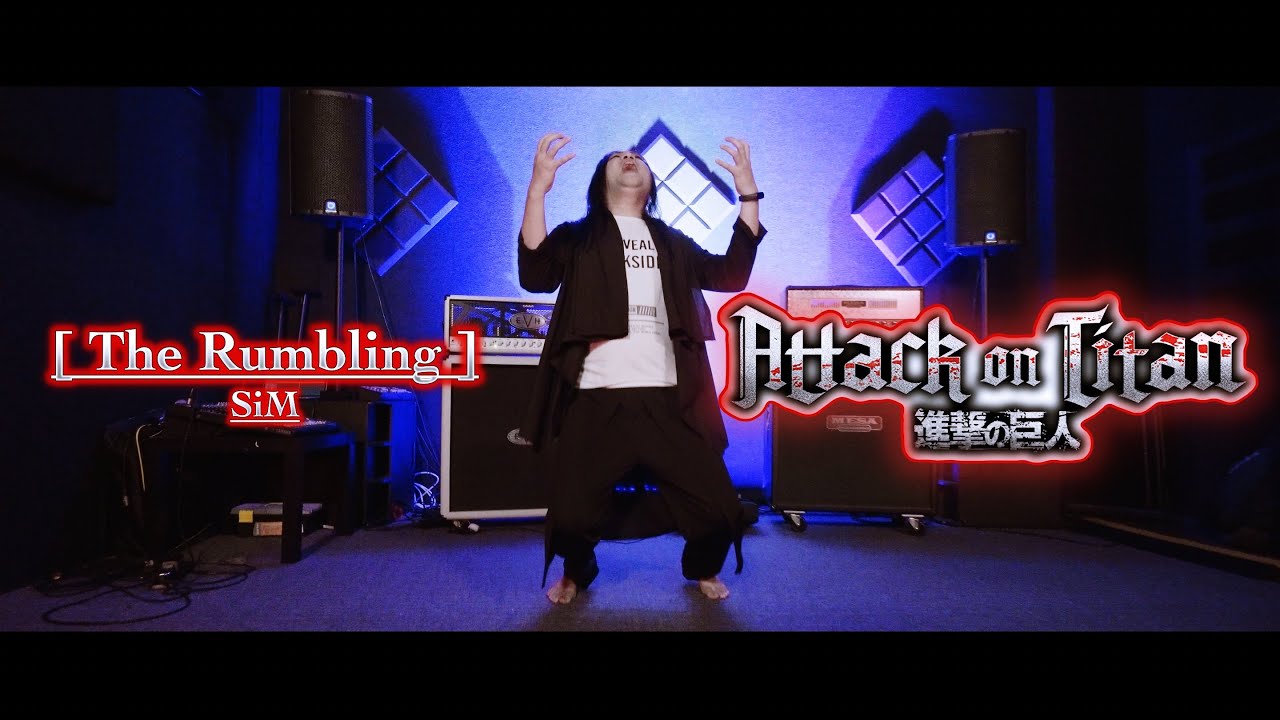 SiM - The Rumbling [ Prime Monument band cover ] Attack on Titan Final ...