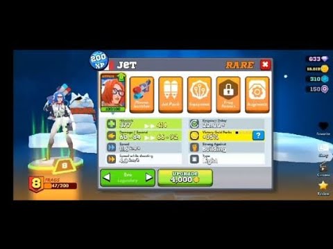 Updated an Attack and rare Fragger "JET" #fragproshooter #frag #updated ...