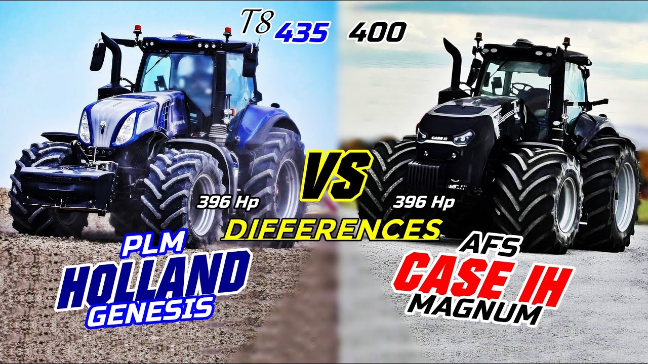 N.Holland T8.435 GENESIS (PLM) vs CASE (AFS) 400 MAGNUM - What should ...