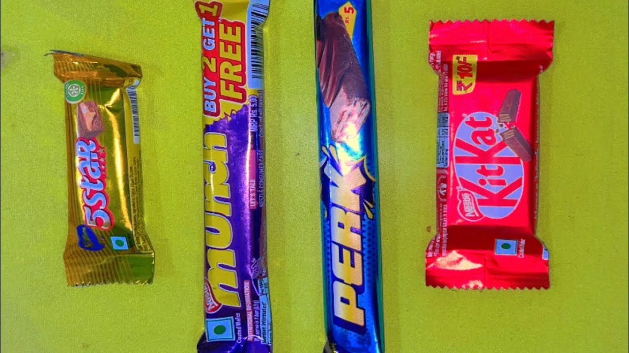 Asmr KitKat vs Perk va Munch vs 5 Star Unboxing 📦# sonisingh024# - YouTube