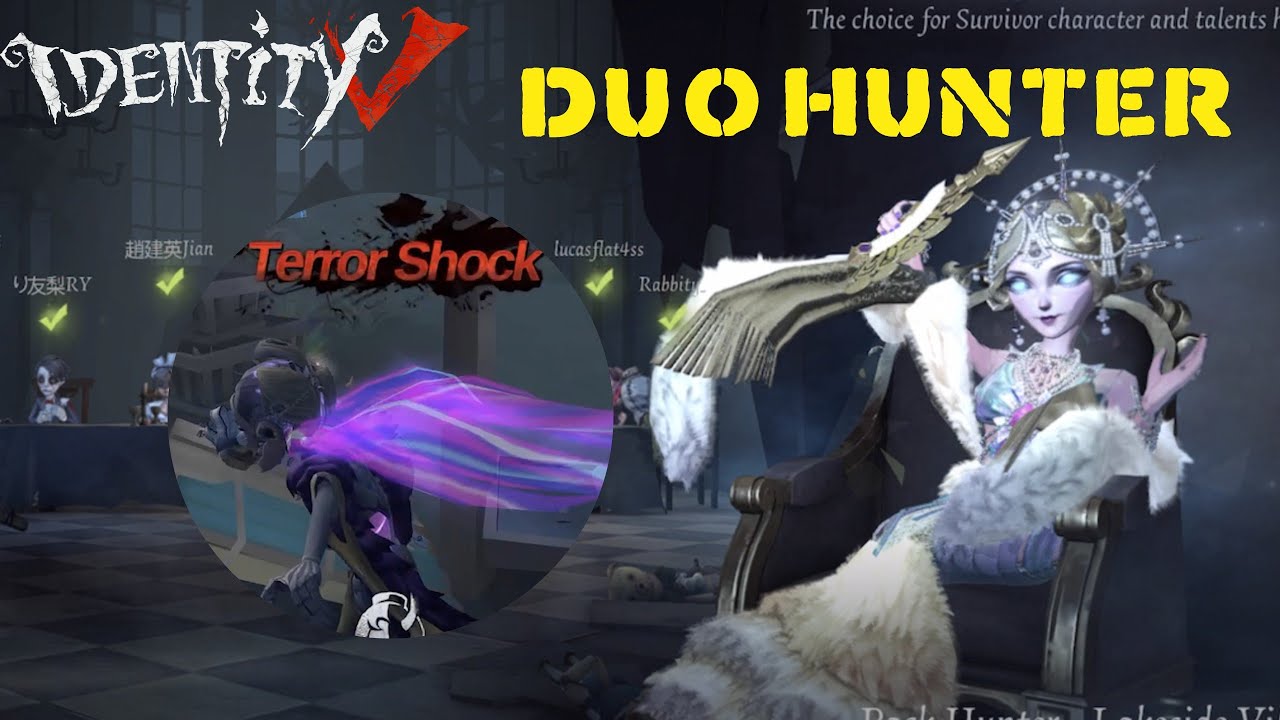 [Identity V] 8v2 Duo hunter | My first gameplay with Geisha COA Eternal ...