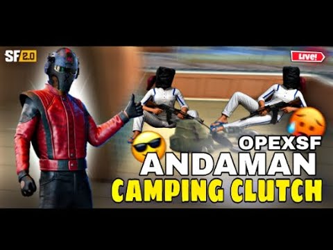 OPEXSF ID LIVE•||🔥COME CAMPING CLUTCH😅 #SCARFALL #SCARFALL LIVE #OPEXSF