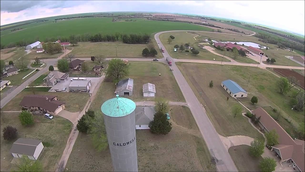 Water Tower-City of Caldwell, Ks - YouTube