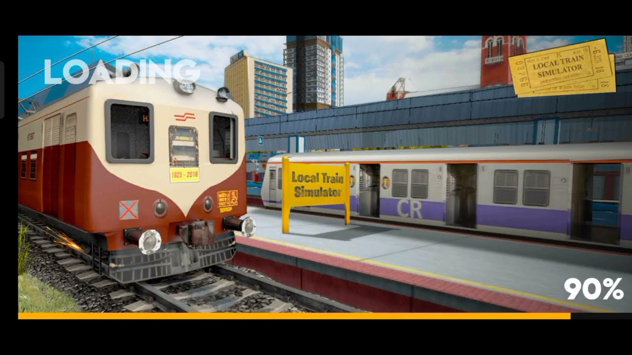 Indian Local Train Simulator Gameplay | Dadar Local Train Simulator ...