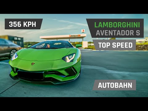 Lamborghini Aventador S vs Autobahn – Top Speed TEST DRIVE