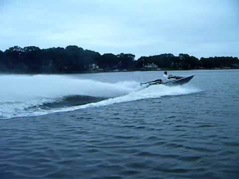 1973 Regatta Jet Boat 455 Olds - YouTube