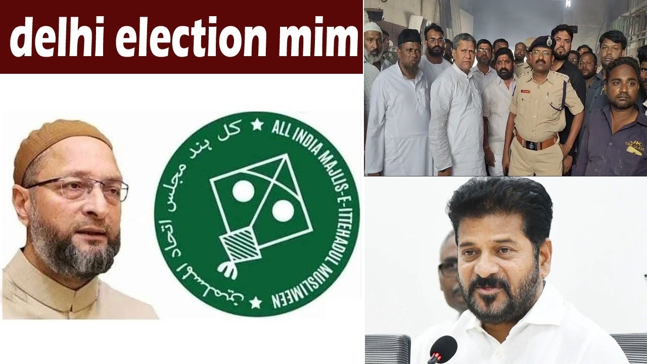 Next TARGET of MIM Delhi Election? | 24th Jan 2025 Political Headlines ...