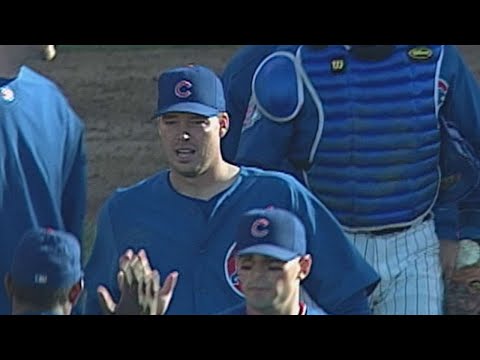 Jon Lieber completes a one-hit shutout