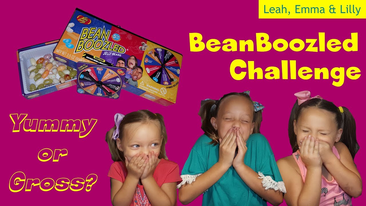 BeanBoozled Challenge! Eating disgusting jelly beans. Emma almost threw ...