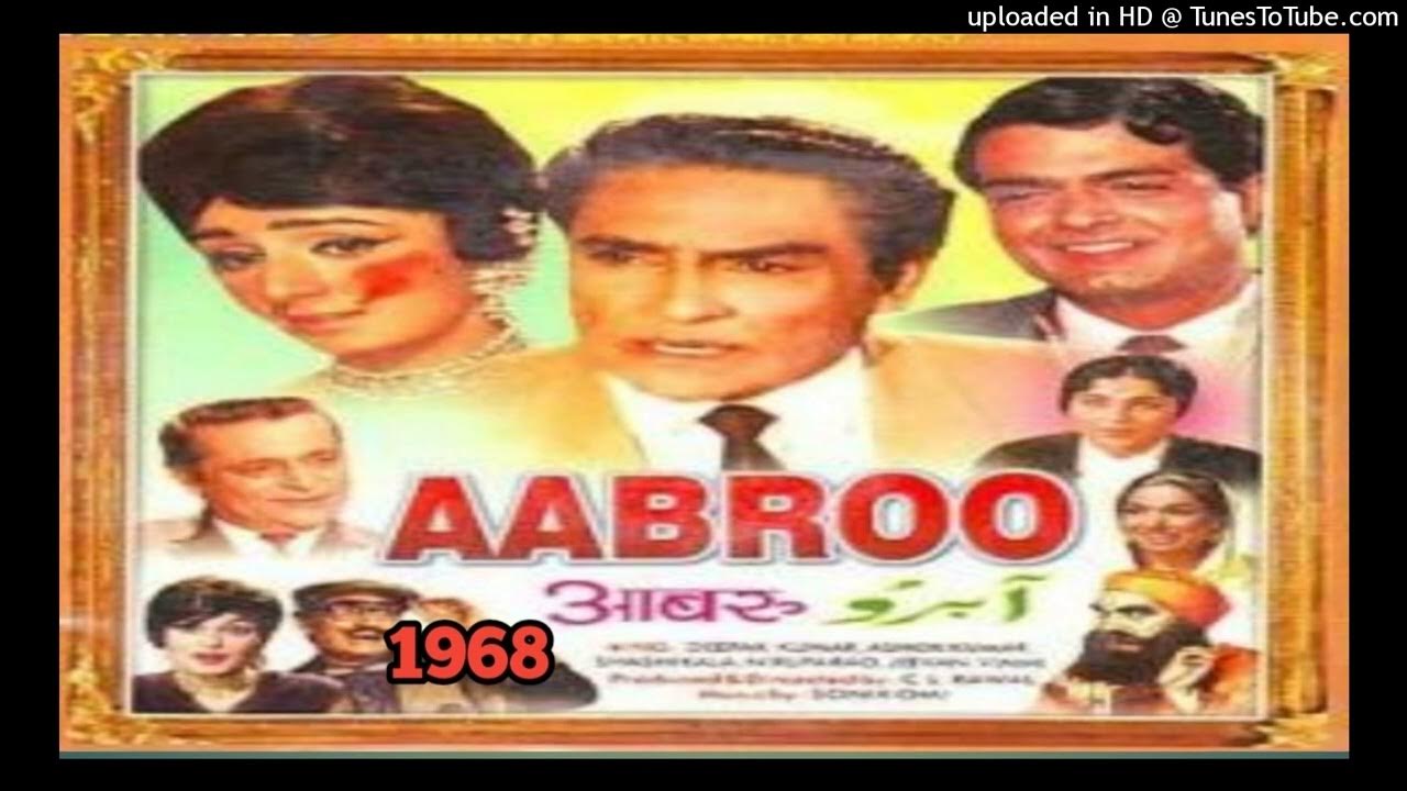 Best of Mukesh Sad Song- Jinhen_Ham_Bhoolna_Chahen- --Aabroo(1955) - YouTube
