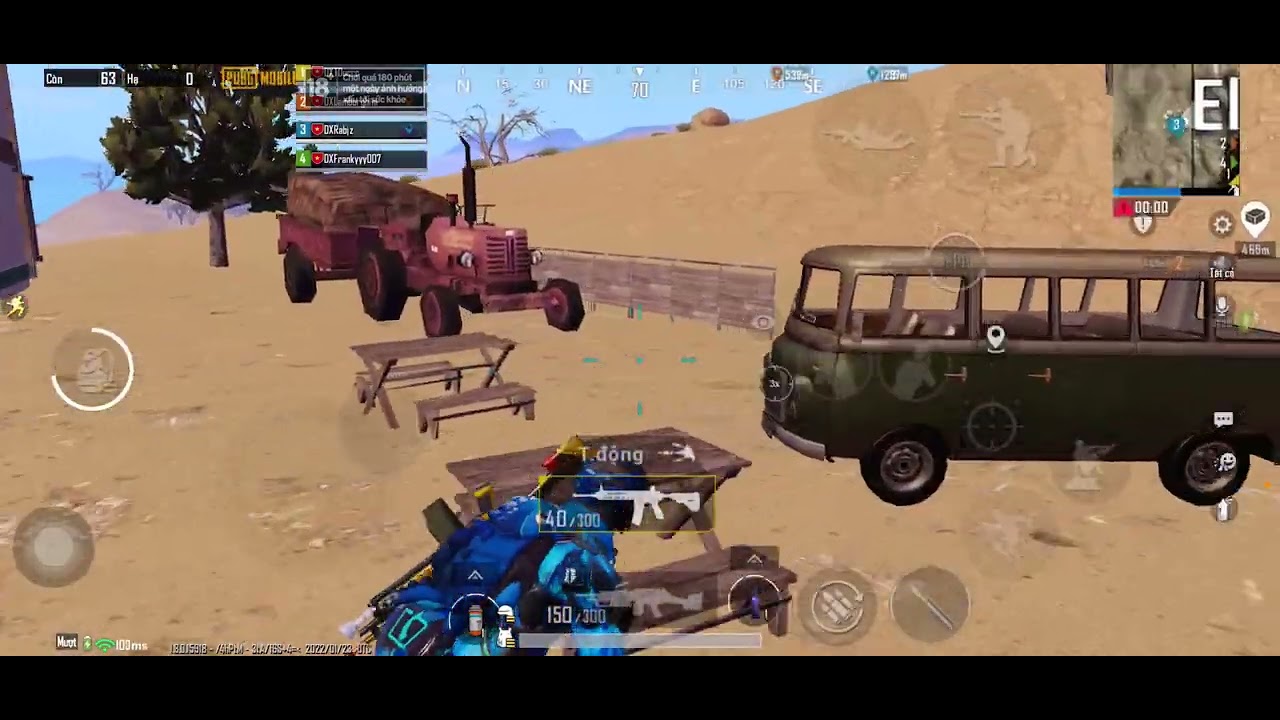 PUBG MOBILE - DX Mic Check Sinh Tồn Đỉnh Cao TOP 5 PMGC - YouTube