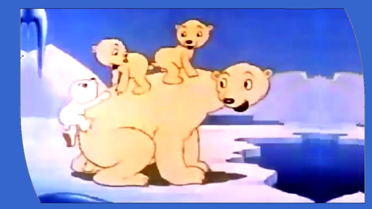 The Playful Polar Bears | Classic Cartoon for Children - YouTube