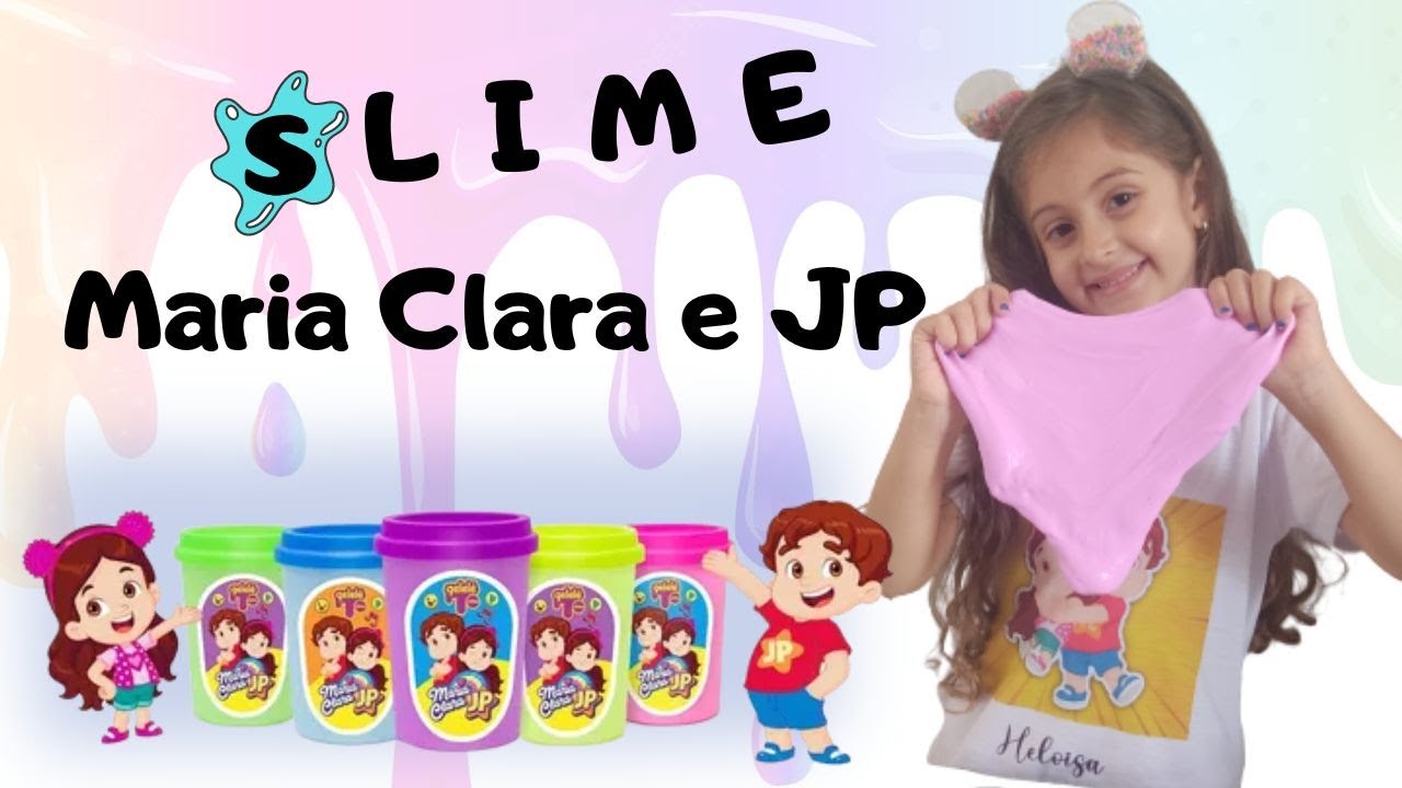 SLIME MARIA CLARA E JP - YouTube