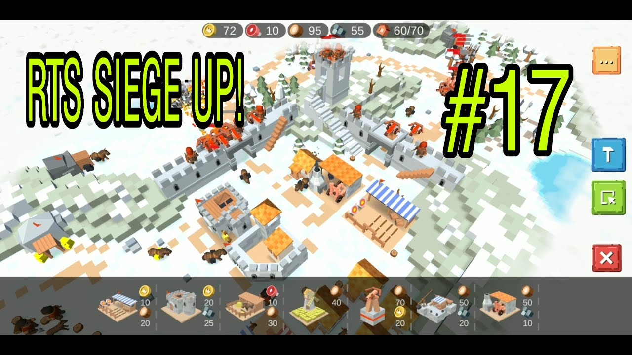 RTS Siege Up! - Medieval Warfare Strategy Offline (ICY STRONGHOLD) #17 ...