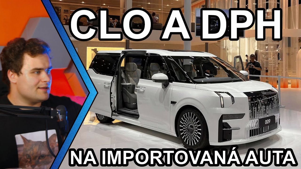 CLO a DPH na dovezená auta - YouTube