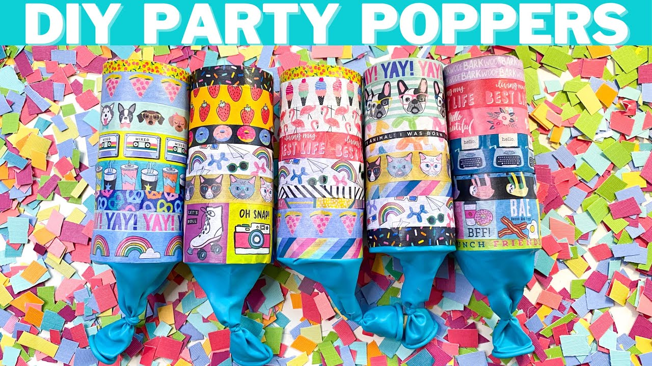 DIY Party Popper - YouTube