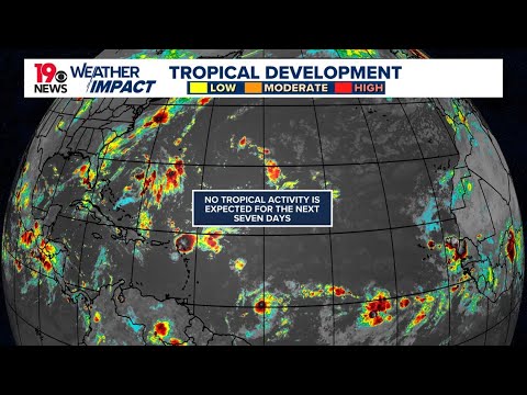 The Atlantic remains calm as hurricane season hits its peak - YouTube