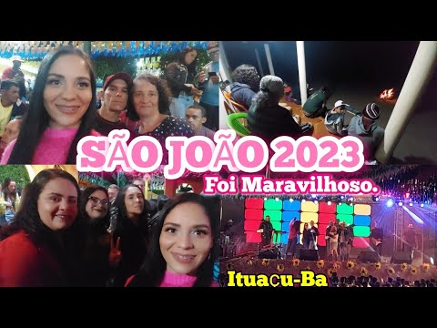 VLOG_ São João 2023|Melhor são joão da bahia|Festa de São João Ituaçu ...