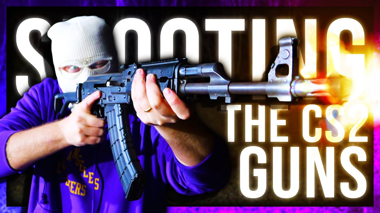 SHOOTING CS2 GUNS IN REAL LIFE (INSANE) - YouTube