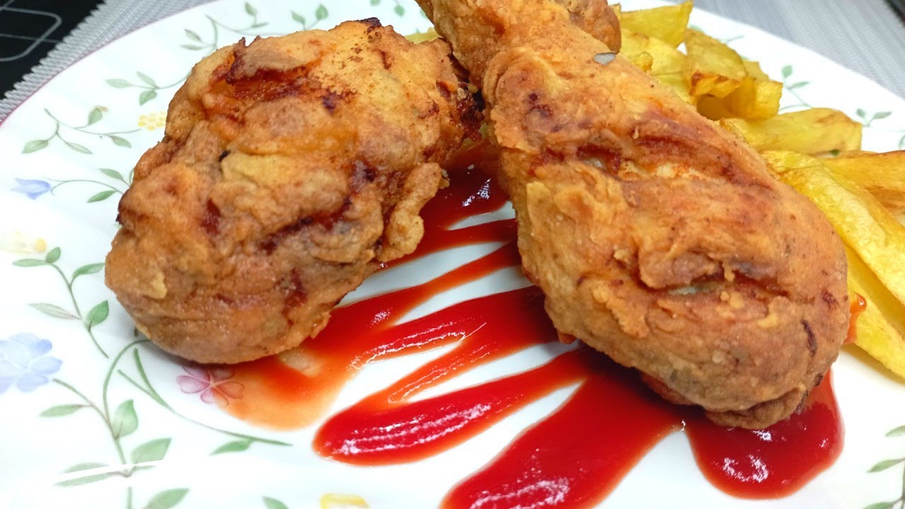 Tender & Juicy Chicken With Crispy Coating Outside | Fried Chicken ...