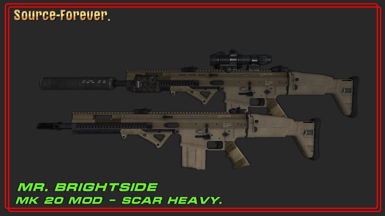 MK 20 Mod - Scar Heavy [Tanned] . - YouTube