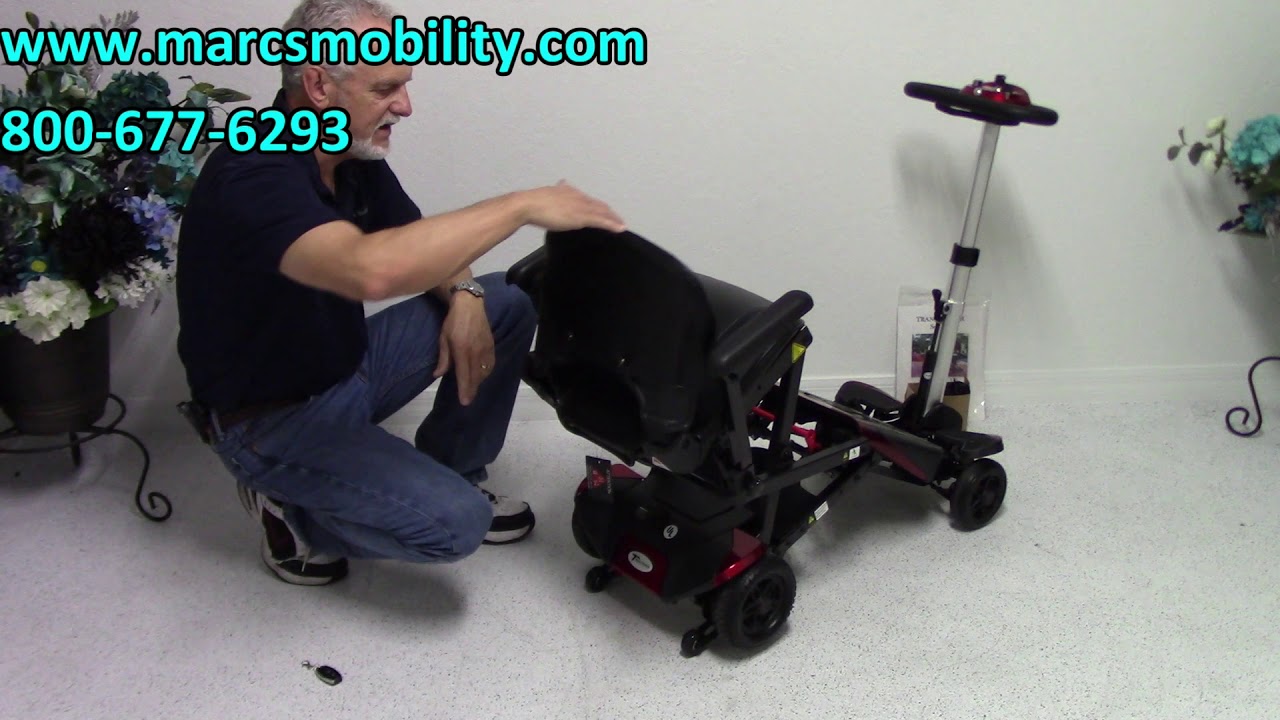 Automatic Folding Scooter with Key Fob - Solax - Transformer - Portable ...