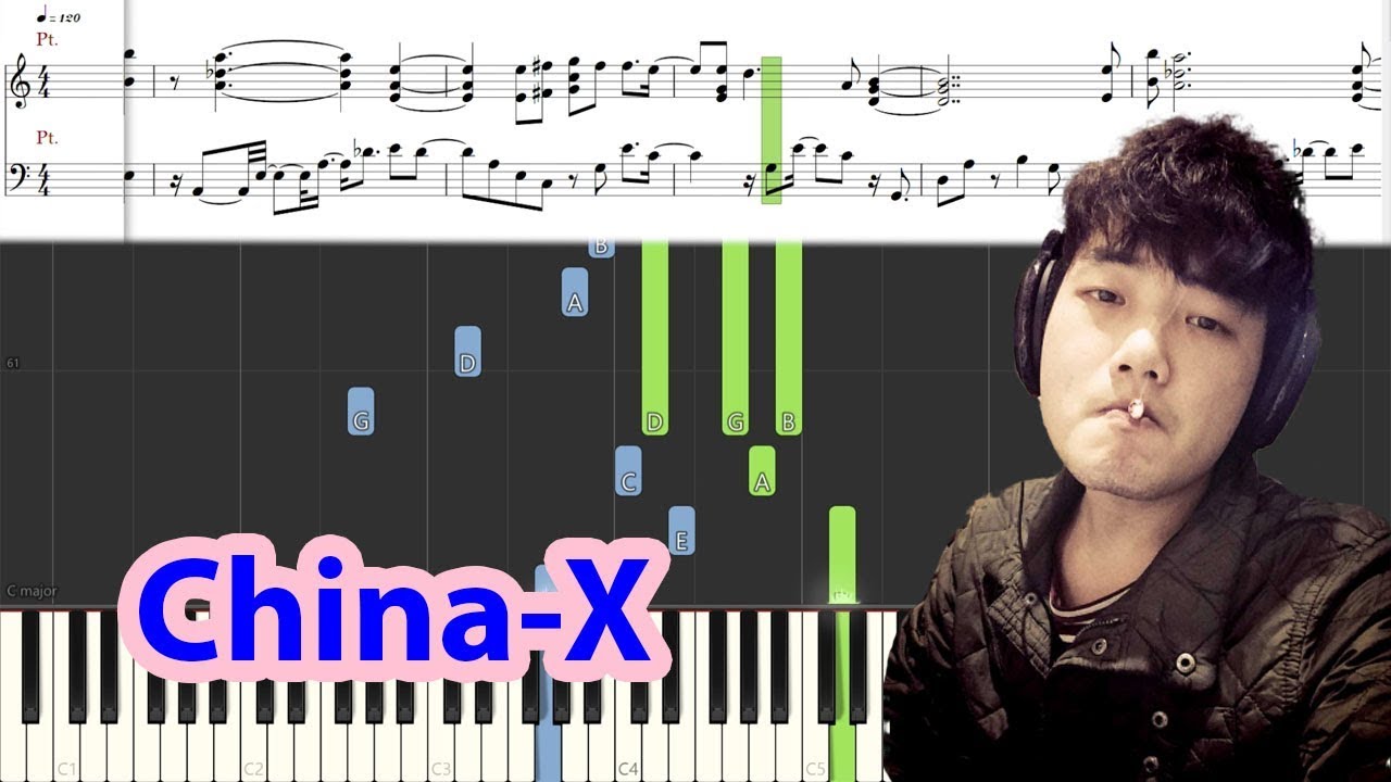[Piano Tutorial] China-X - Mengyuan Xu | 徐梦圆 (hard version) - YouTube