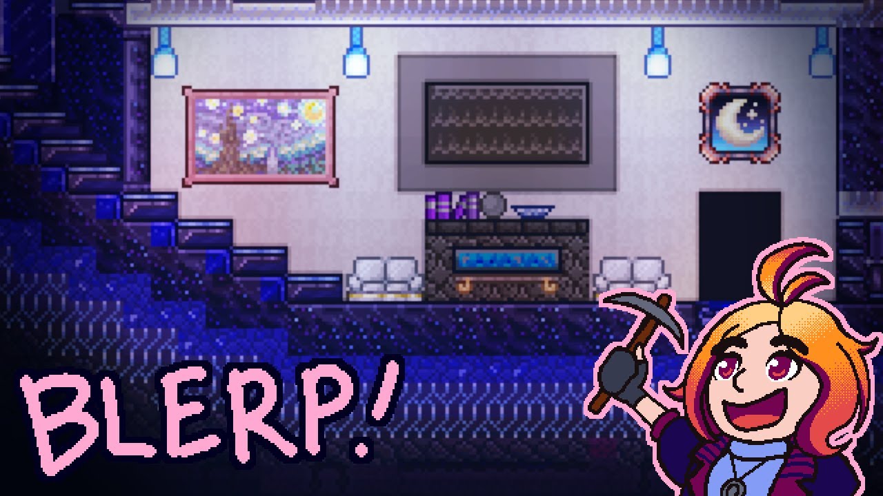 Working on Interiors & Reefs | Blerp 2 | Terraria Stream Highlights ...