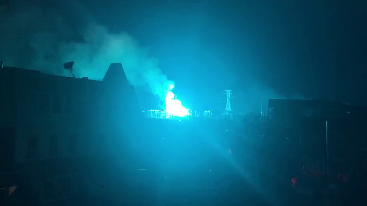 Transformer Explosion in Queens, NY - YouTube