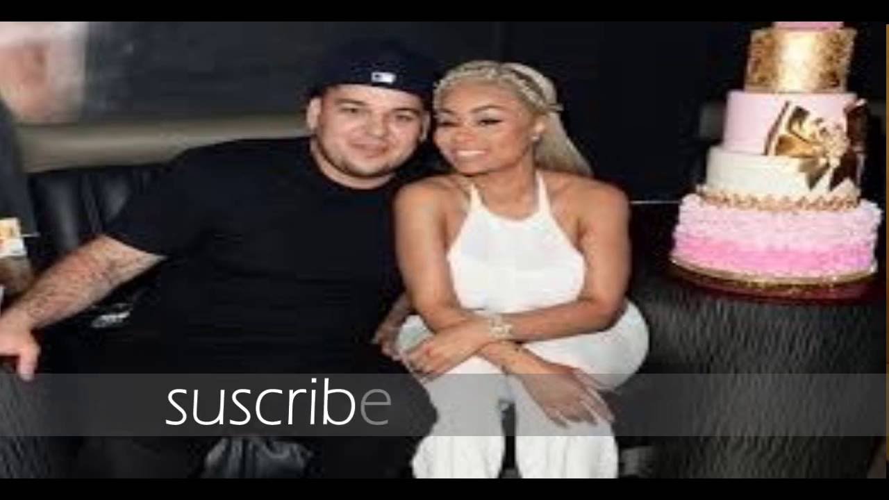 Rob Kardashian y Blac Chyna - YouTube