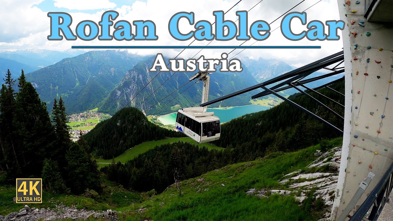 Cable Car In Austria 🇦🇹 | The Stunning Rofan Cable Car Ride 4K - YouTube