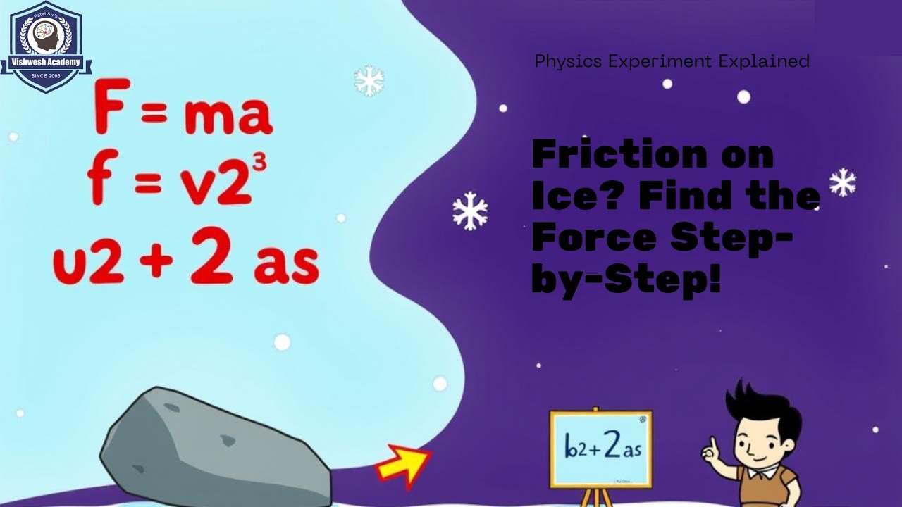 Class 9 Physics | Force & Laws of Motion | Numerical on Friction | Vishwesh Academy | Gurdeep ...