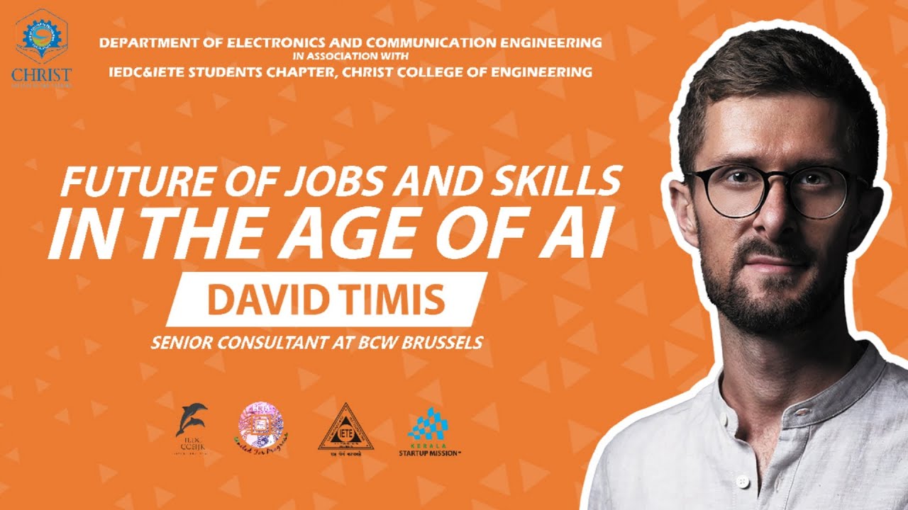 FUTURE OF JOBS & SKILLS IN AGE OF AI || DAVID TIMIS || DEPT. OF ECE, CHRIST COLLEGE OF ...