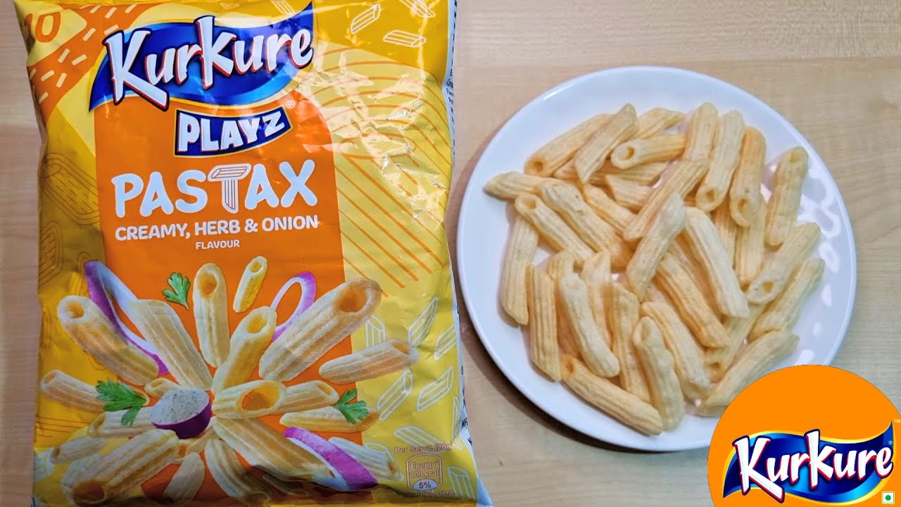 Kurkure Playz Pastax Creamy Herb & Onion | Ingredients, Taste, Price ...