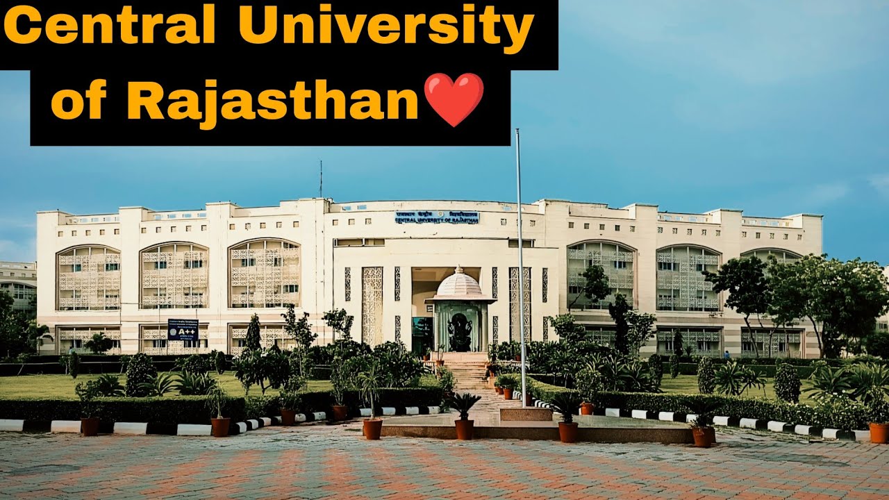 Sunrise in Central University of Rajasthan ️ll Curaj Campus 🤩ll # ...