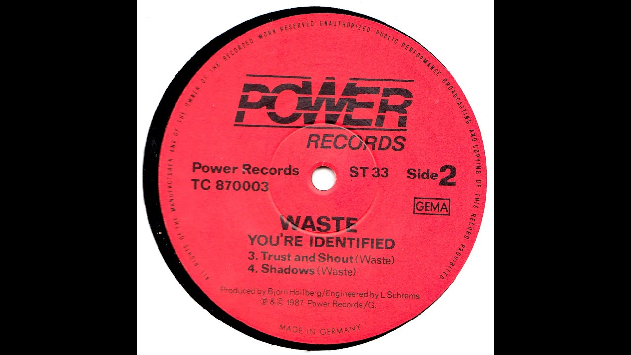 Waste - Trust And Shout - YouTube