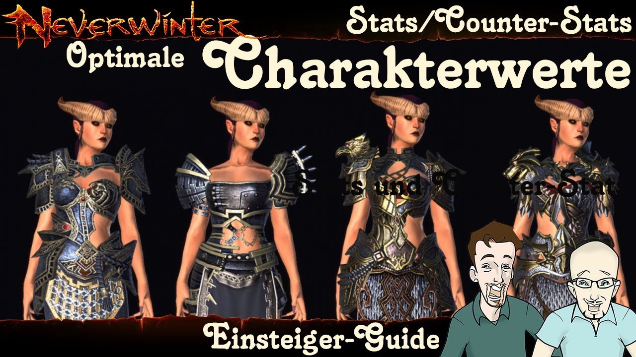 NEVERWINTER: Optimale Charakterwerte -Stats und Counter-Stats ...