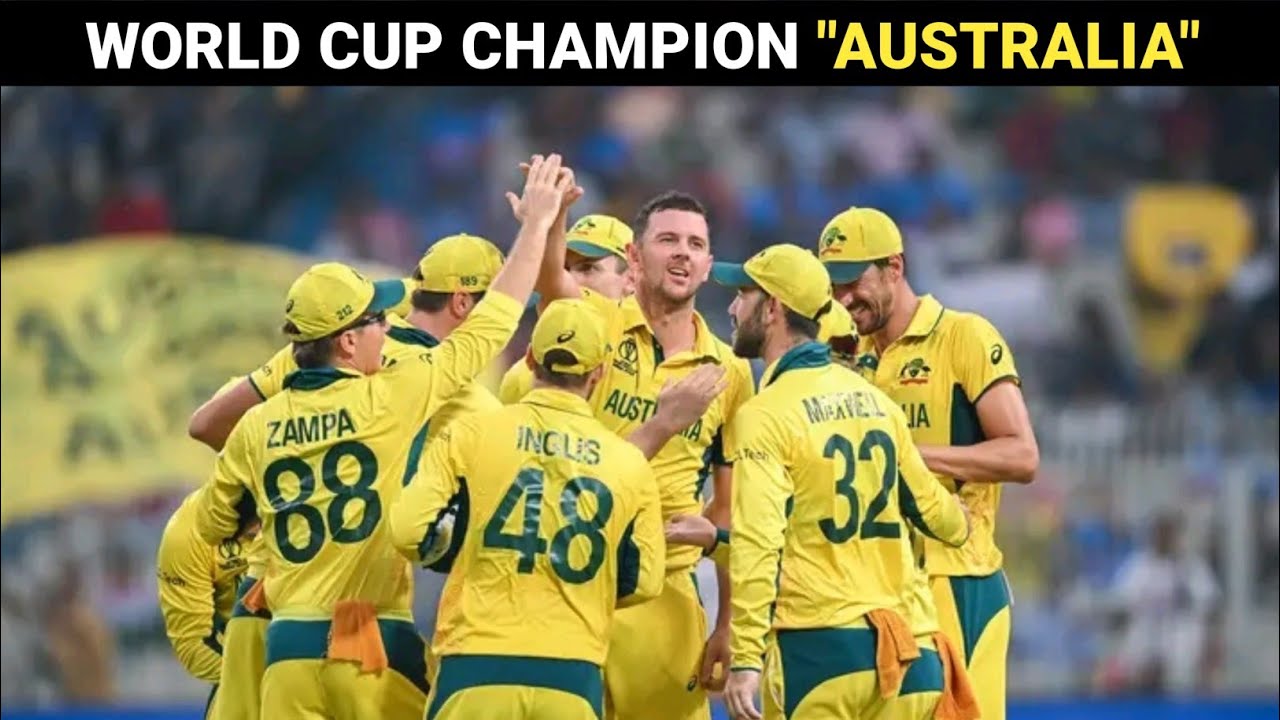 Australia Outclass India | Wins ICC World Cup 2023 | IND vs AUS Final ...