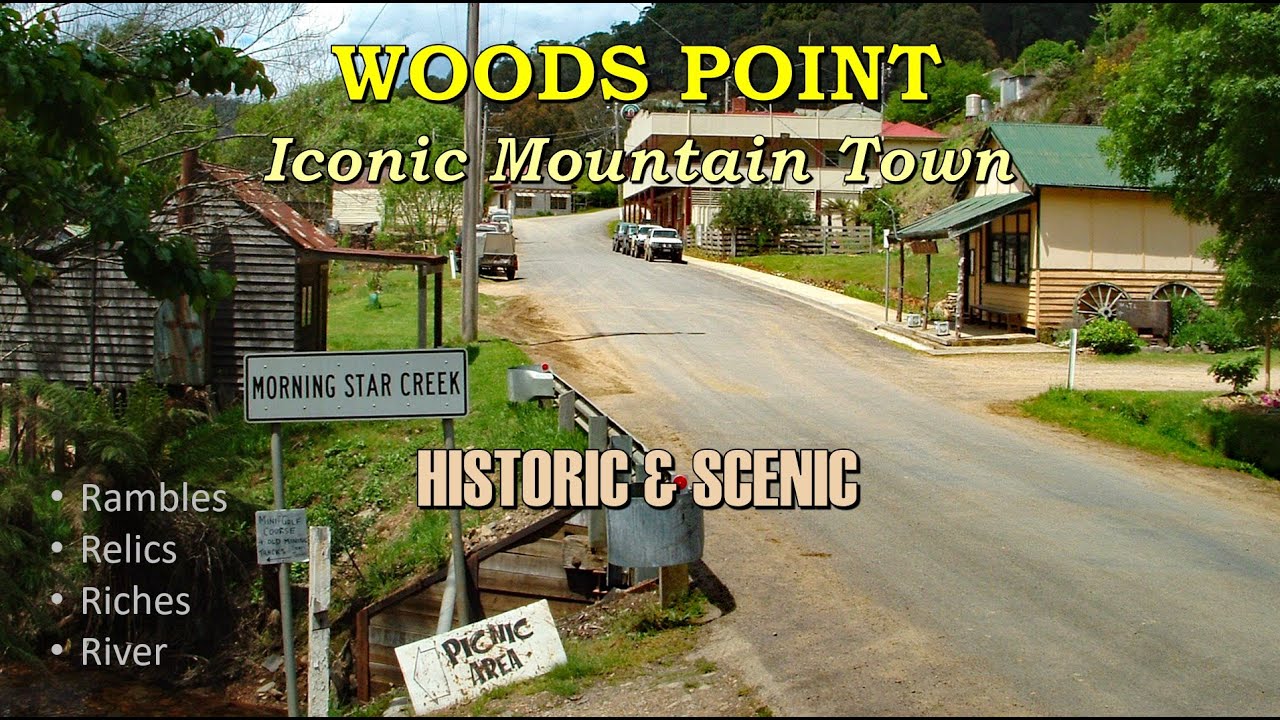 Woods Point: Iconic, Historic & Scenic Mountain Town - YouTube