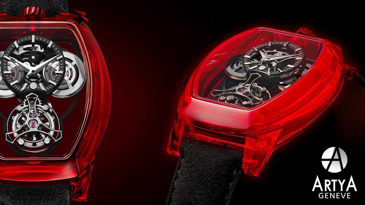 ArtyA Curvy Purity Tourbillon Ruby - YouTube