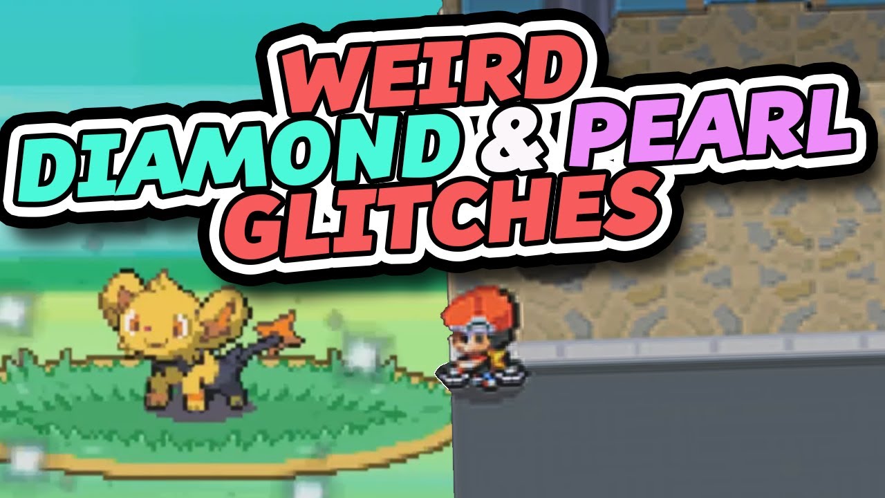 WEIRD Pokemon Diamond and Pearl Glitches! - YouTube