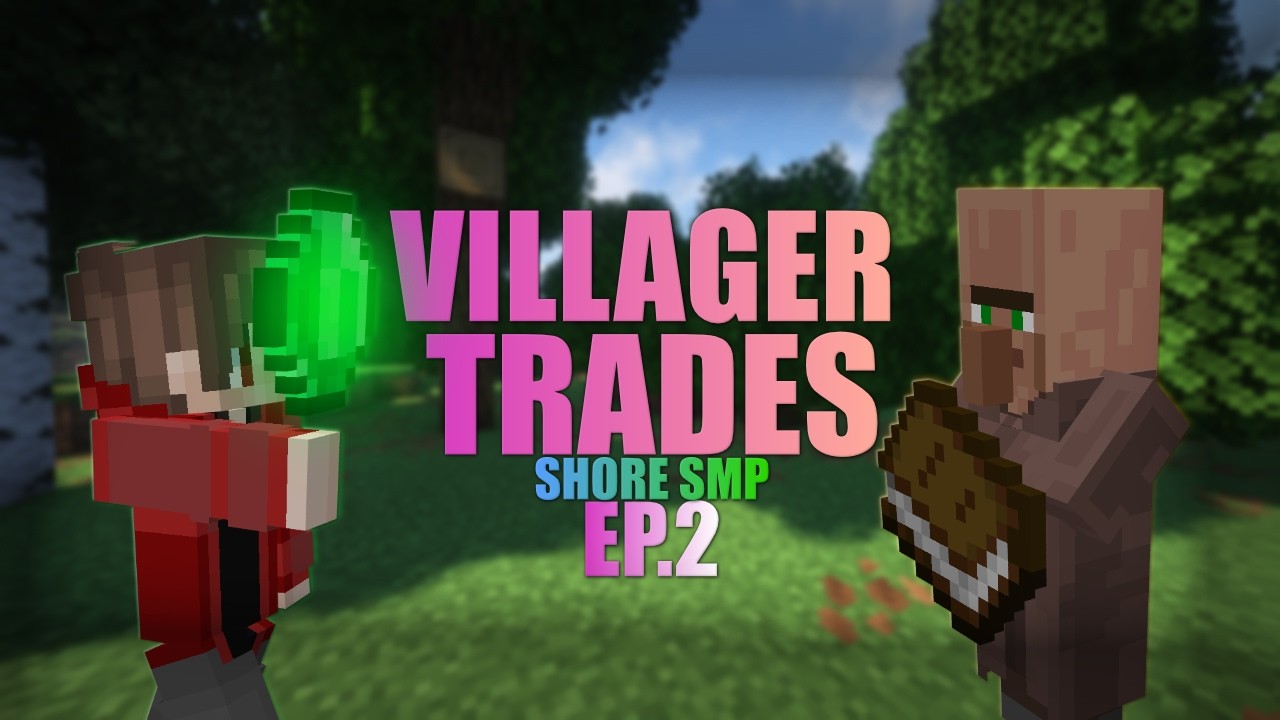 Villagers Are the Key | Shore SMP - YouTube