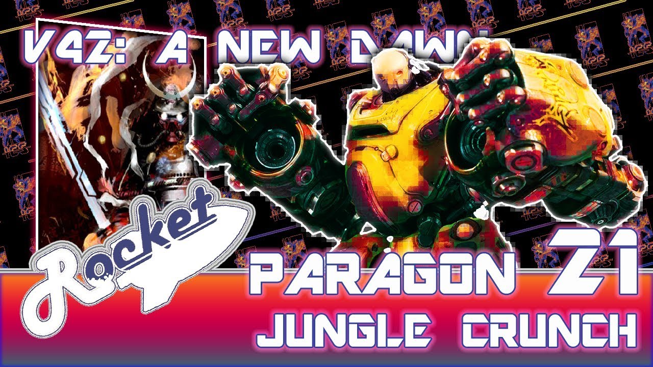 Paragon: V42 Crunch Live Gameplay #21 - Drongo Hype! - YouTube