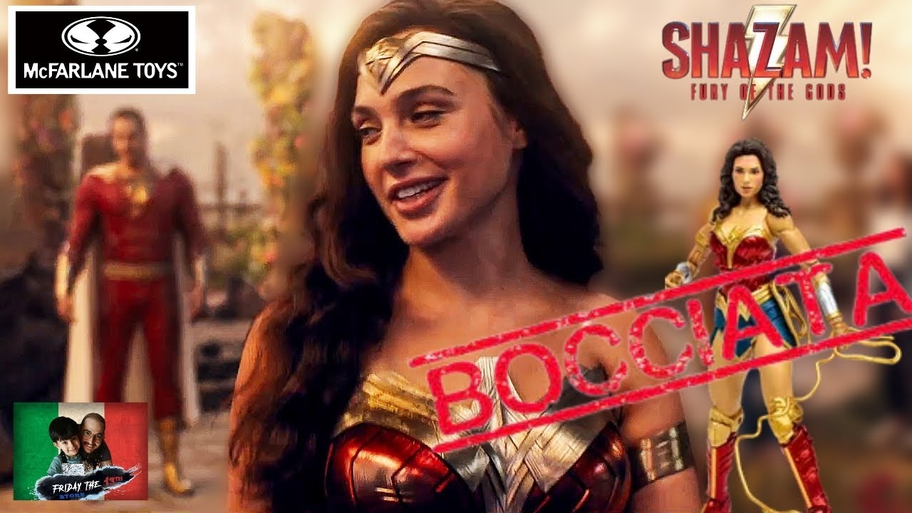 Shazam! Fury of The Gods! | Wonder Woman - McFarlane Review (Recensione ...