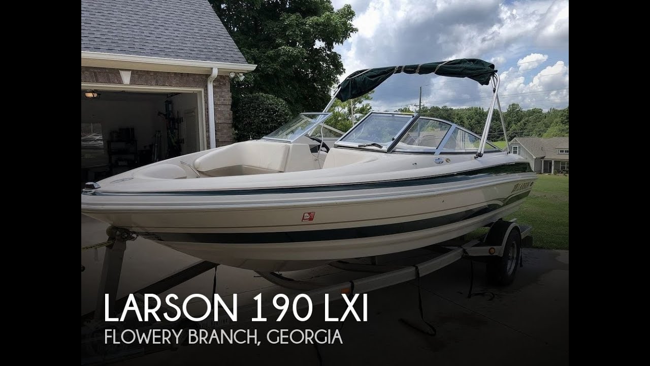 [SOLD] Used 2001 Larson 190 LXI in Flowery Branch, Georgia - YouTube