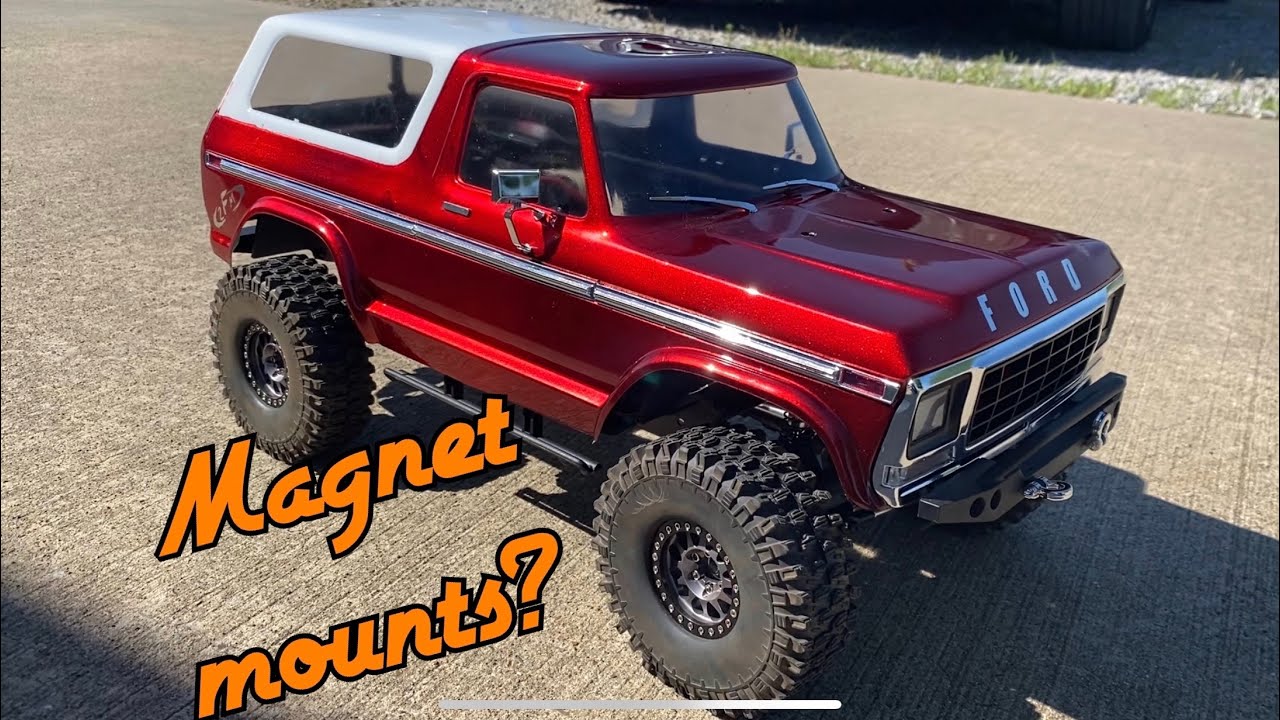 Redcat Gen 8 With A TRX 4 Bronco Body! How To Mount It! - YouTube