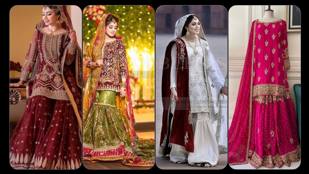Traditional bridal garara /stylish and unique garara#garara # ...